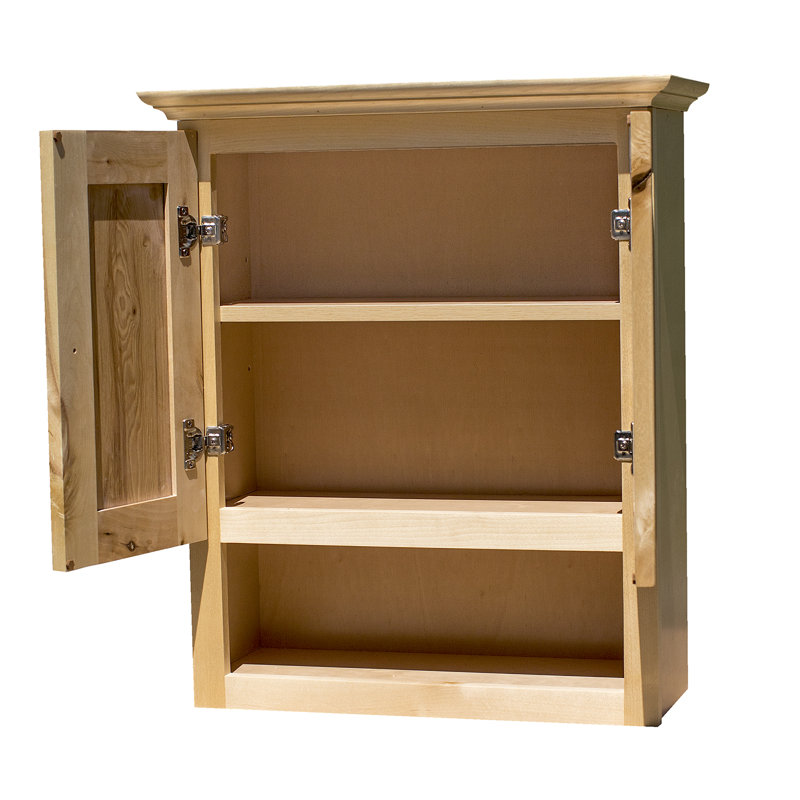 Wildon Home® Shoop Natural Shaker Style over-the-toilet wall cabinet & Reviews | Wayfair